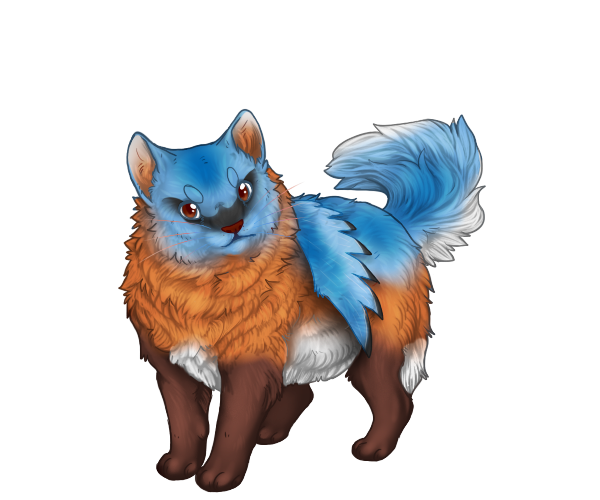 Blue-Wing Beauty - L (#10009) | Figment