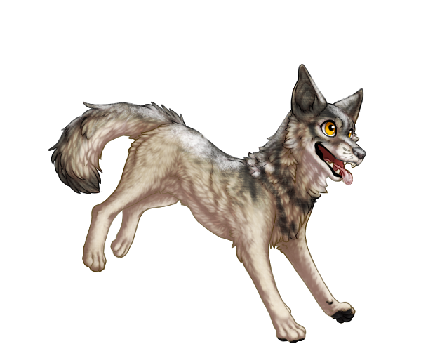 Snowy Wolf (#7130) | Figment